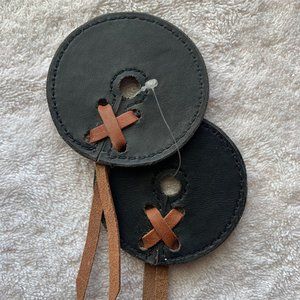 Other | Tooled Leather Bit Guards Light Oil | Poshmark